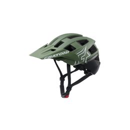 Cratoni MTB - Fahrradhelm AllSet Pro khaki/schwarz matt