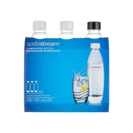 SodaStream Fuse 3x 1L Flaschen black / white