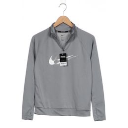 Nike Damen Langarmshirt, grau, Gr. 34