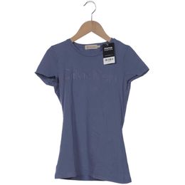 Calvin Klein Jeans Damen T-Shirt, blau