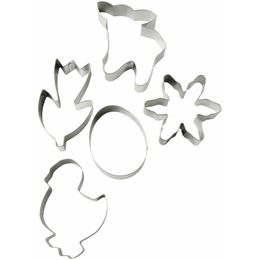 Zenker - Ausstecher-Set Frühlingswiese, 9x5,5x2,5 cm-7715