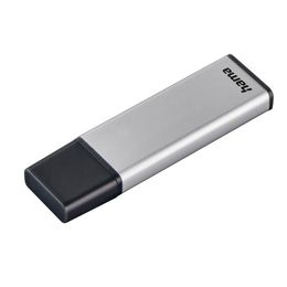 Hama USB-Stick "Classic", USB 3.0, 128GB, 90MB/s, Silber