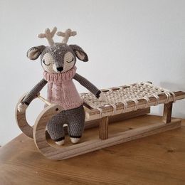 Gärtner Pötschke Holz-Schlitten, 40 cm x 14 cm