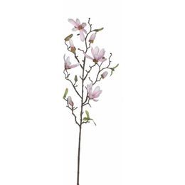 Mica Decorations Mica künstliche Magnolia rosa, 75 cm Kunstpflanzen