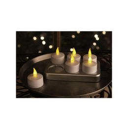 Meditrade GmbH Trade Shop Traesio - kit Candles LED-Kerzen mit flackernder Flamme, inklusive warmer Batterien -10 Stück -