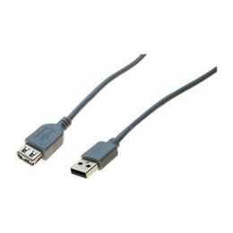 Usb 2.0 Verlängerungskabel, usb St. a / usb Bu. a, 3.0 m, grau USB-Kabel für Standardanwendungen (532509) (532509) - Exertis Connect