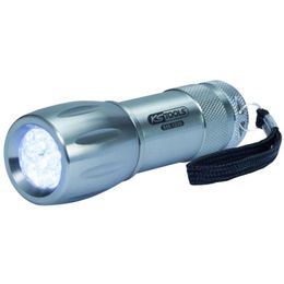 KSTools - KS-Tools Aluminium LED-Lampe Taschenlampe mit 9 Hochleistungs-LEDs
