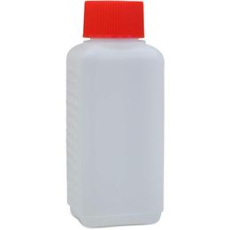 Plasteo - 100 ml Flasche Behälter PE-Flasche Kunststoff-Flasche lebensmittelecht