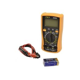 Meditrade GmbH Lcd digital multimeter tester mit professionellen ampere messleitungen A830L