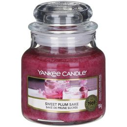 Sweet Plum Sake Small Jar 104G - yankee candle