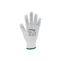 Asatex Aktiengesellschaft - Handschuhe Gr.9/10 weiß/blau en 388 psa ii Polyester/Baumwolle at
