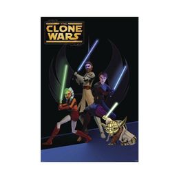 The Clone Wars Poster Group / Lightswords (black) - Star Wars