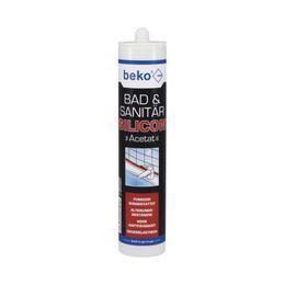 Bad- & Sanitär-Silicon Acetat, 310ml - silbergrau - Beko