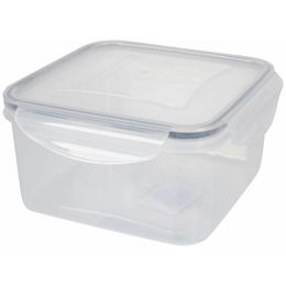 PLAST1 Airtight Frischhaltedose 1,2 l Clippverschluss Brot Lunchbox Gefrierbehälter Neu
