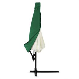 Schutzhülle Sonnenschirm für 3m Schirme Schirm Abdeckhaube Abdeckung Hülle Plane Ampelschirm grün, für 3.5m Schirm - Deuba