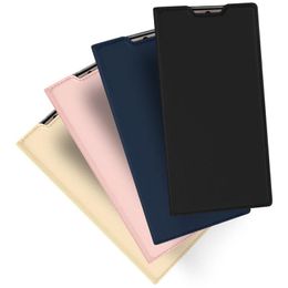 MARKENLOS Buch Tasche kompatibel mit Xiaomi 13 Hülle Etui Brieftasche Schutzhülle mit Standfunktion, Kartenfach Blau