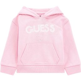 Guess Sweatshirt, Baumwolle, für Kinder, rosa, 122