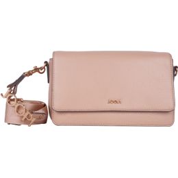 JOOP! Schultertasche "Elissa", Leder, Magnetverschluss, für Damen, rosa