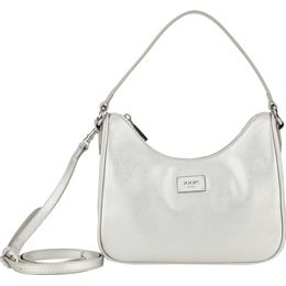 JOOP! Schultertasche "Annelie", Reißverschluss, Emblem, für Damen, silber