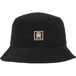 Tommy Hilfiger Bucket Hat "Sport Luxe", Logo-Patch, für Damen, schwarz, OneSize