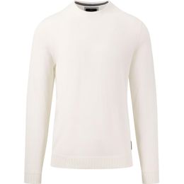 Fynch-Hatton® Pullover, Baumwolle, für Herren, weiß, L