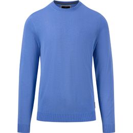 Fynch-Hatton® Pullover, Baumwolle, für Herren, blau, XL