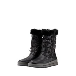 Tom Tailor Damen Gemusterte Stiefel, schwarz, Muster, Gr. 40