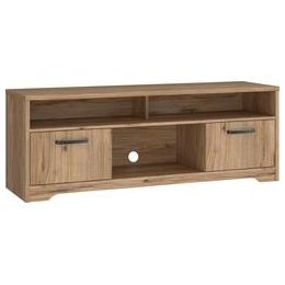 TV-Board FORTE Sideboards Gr. B/H/T: 149,6cm x 54,8cm x 42cm, braun (catania eiche)