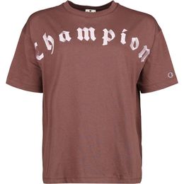 Champion Crewneck T-Shirt T-Shirt bordeaux in L