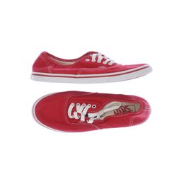 Vans Damen Sneakers, rot, Gr. 7.5