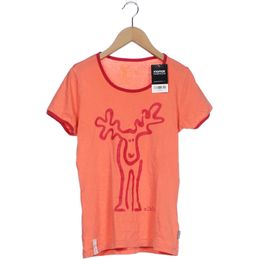 Elkline Damen T-Shirt, orange, Gr. 34