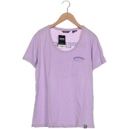 Superdry Damen T-Shirt, flieder, Gr. 38