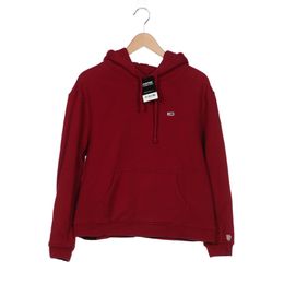 Tommy Jeans Damen Kapuzenpullover, bordeaux, Gr. 42