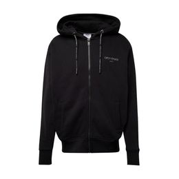 Carlo Colucci Zip-Up Hoodie male Black size XXXL