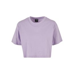 Urban Classics Shirt Damen Gr&ouml;&szlig;e M pastellgelb / pflaume