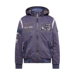 CAMP DAVID Jacke Herren Gr&ouml;&szlig;e L blau / marine / wei&szlig;