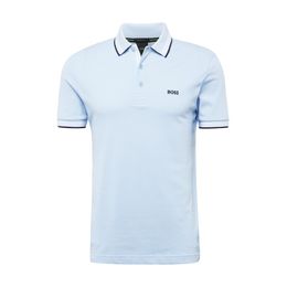 BOSS Poloshirt 'Paddy' Herren Größe L navy / hellblau / weiß