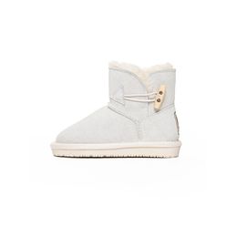 Gooce Snowboots 'Hubbard' Jungen Gr&ouml;&szlig;e 23 wei&szlig; / offwhite