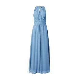 Vila Abendkleid Damen Größe 36 blau Winterkleid