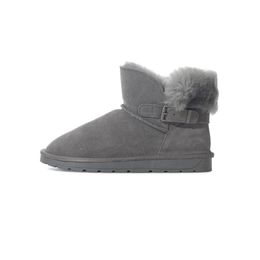 Gooce Snowboots 'Fiona' Damen Gr&ouml;&szlig;e 39 dunkelgrau Winterschuhe