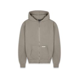 Dropsize Zip-Up Hoodie male Grey size XL