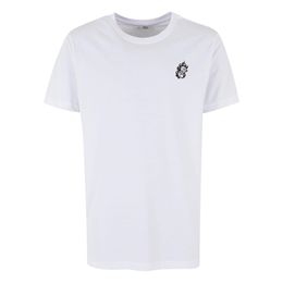 Mister Tee Shirt 'Dice Fire EMB Tee' male White size XL