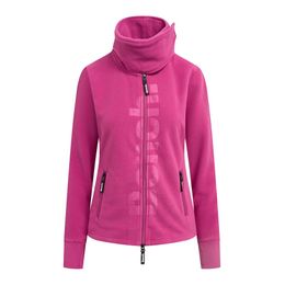 Bench Fleecejacke 'Finish' Damen Größe XXXL pink / hellpink