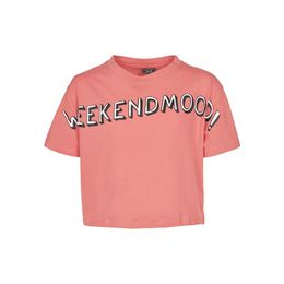 Mister Tee Shirt 'Weekend Mood' boy Pink size 110/116