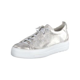 Paul Green Sneaker low 'Mastercalf' Damen Gr&ouml;&szlig;e 42.5 silber