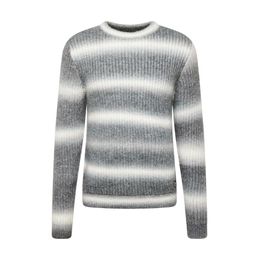 QS Pullover Herren Gr&ouml;&szlig;e M grau / dunkelgrau / wei&szlig;