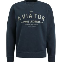 PME-Legend PME LEGEND Sweatshirt, Baumwolle, Rundhals, für Herren, blau, XXL