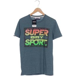 Superdry Herren T-Shirt, türkis