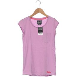 Superdry Damen T-Shirt, flieder