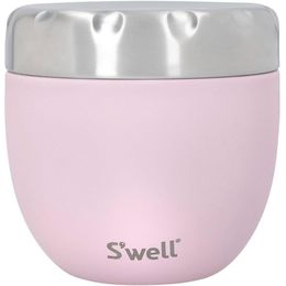 S'well S'well Thermoschüssel S’well Pink Topaz Eats 2-in-1 Food Bowl, Edelstahl, (2-tlg), Therma-S'well®-Technologie mit dreischichtiger Außenschale, rosa